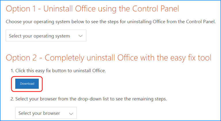 Как качественно удалить Microsoft Office 2016