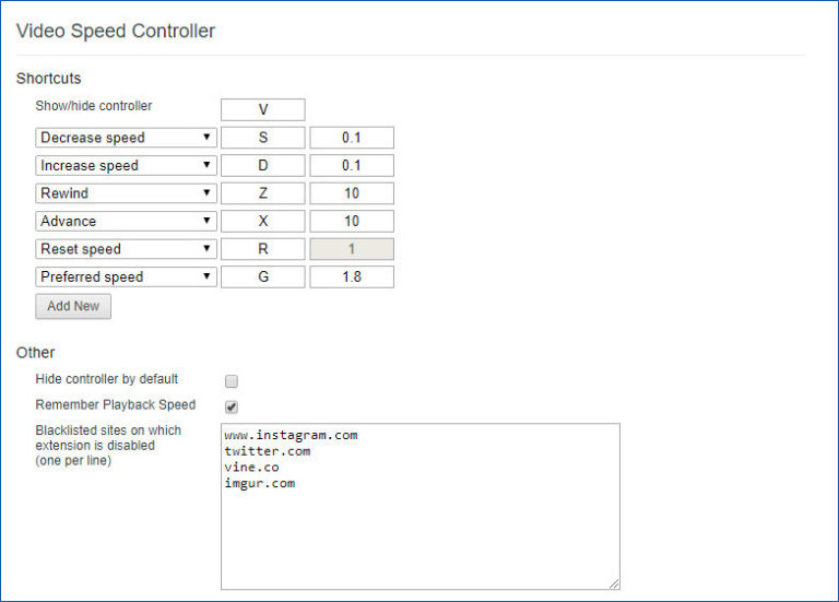 Video Speed Controller — управляем скоростью воспроизведения в ...
