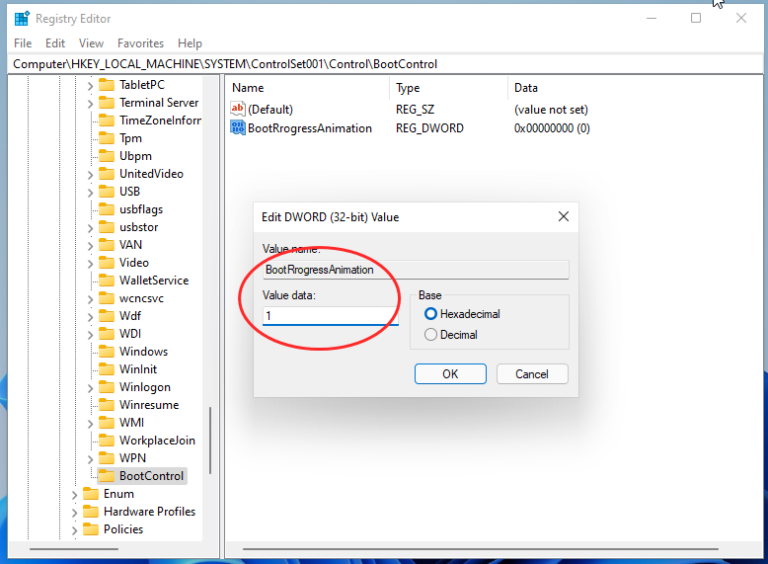 Как в Windows 11 включить новую загрузочную анимацию 